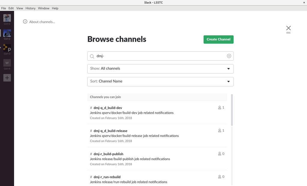 Jenkins notifications in per job slack channel - DM Notifications - Rubin Observatory LSST ...
