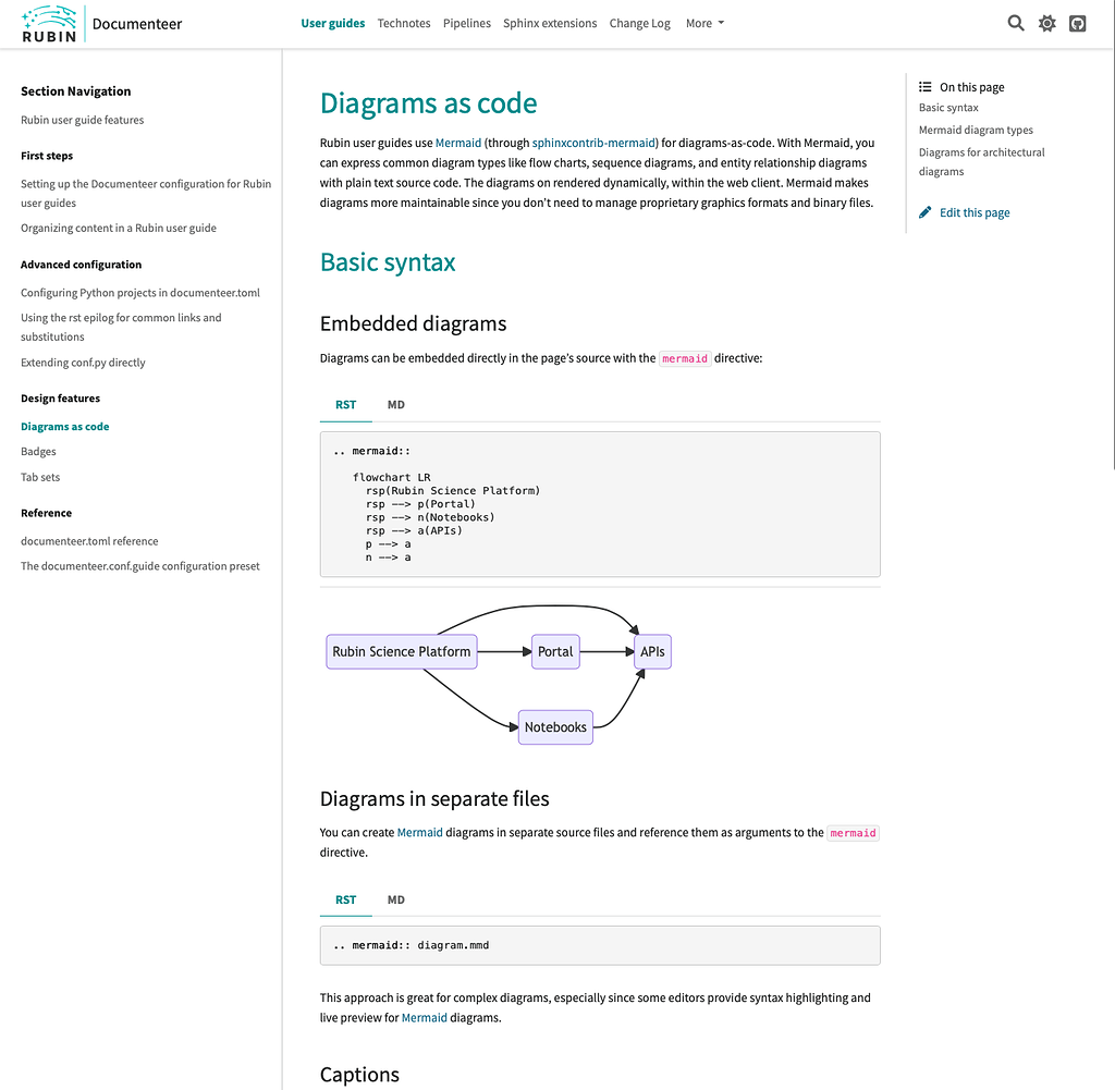 New theme for Rubin's Sphinx documentation - Data Management - Rubin Observatory LSST Community ...